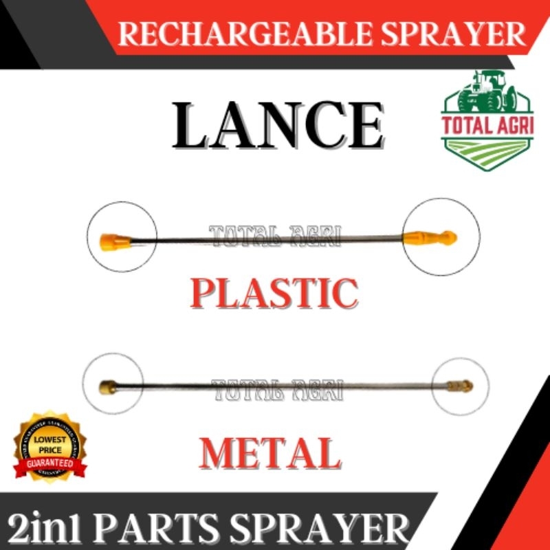 Lance Rod Stick Metal(Steel)/Plastic Rechargeable Electric Battery 2in1 ...