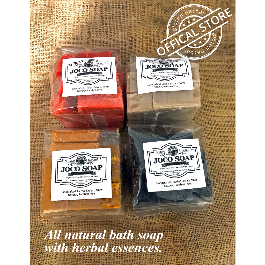 Joco Natural & Herbal Essence Bath Soap (Cut Ends/Scrap 500g) | Shopee ...