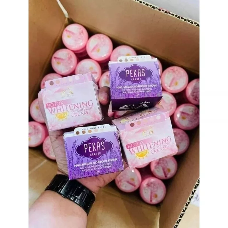 Capadosa Pekas Eraser Cream 10g & Botox Cream 10g | Shopee Philippines