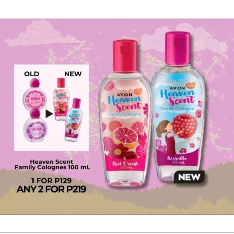 AVON NIÑA/ HEAVEN SCENT SPLASH COLONGES 75mL ( all variants) | Shopee ...