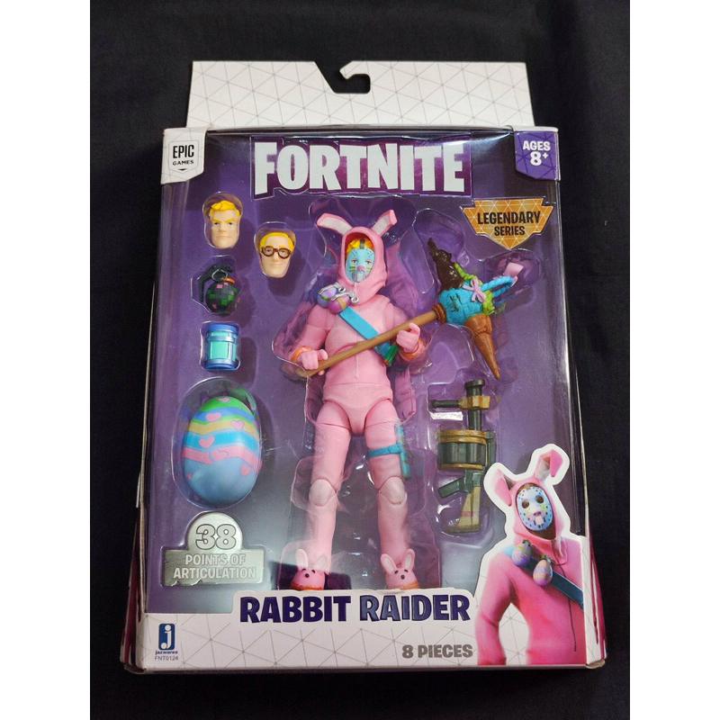 RABBIT RAIDER, sealed- Fortnite Peely Sentinel Beef Yonder Havoc Leviathan Tomato Skull ...