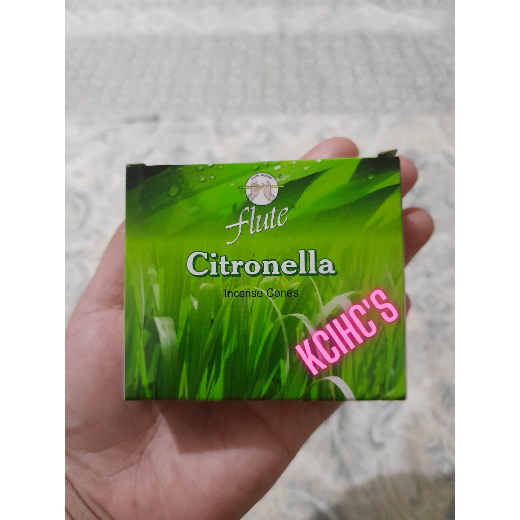 Flute - Citronella Incense Cones (10pcs) | Shopee Philippines