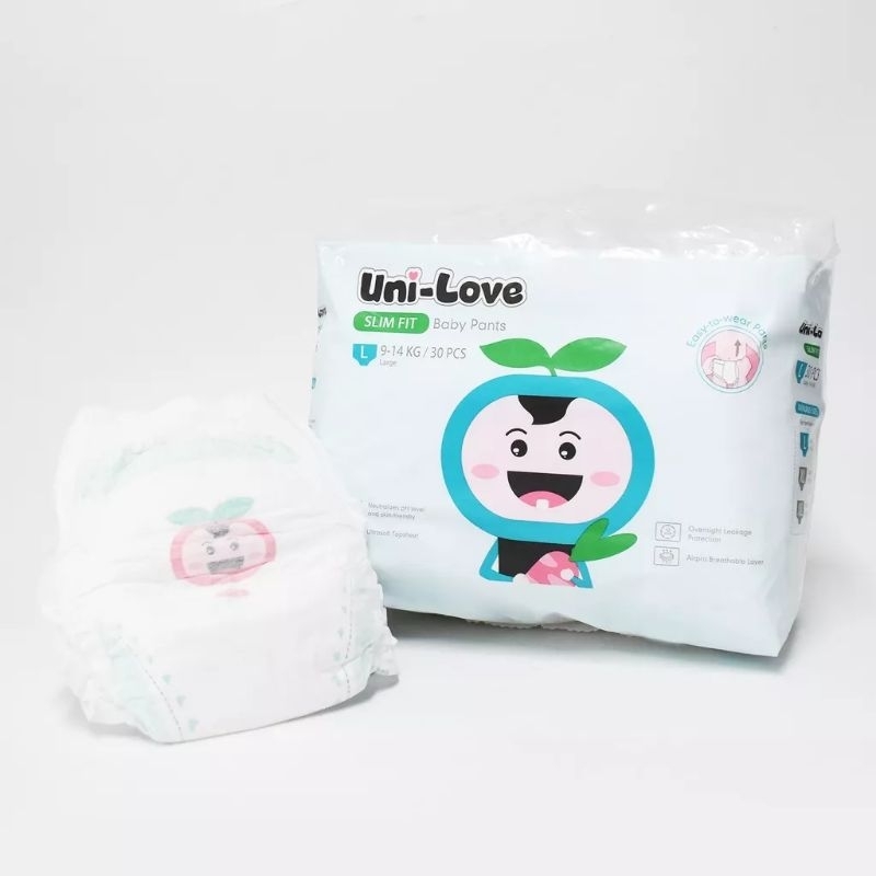 UniLove Slim Fit Baby Pants 30's (Large) Pack of 1 | Shopee Philippines