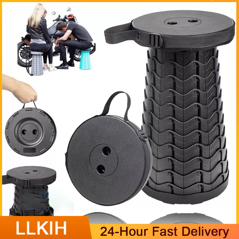 【Fast Delivery】Outdoor Portable retractable Chair Folding Camping Chair ...