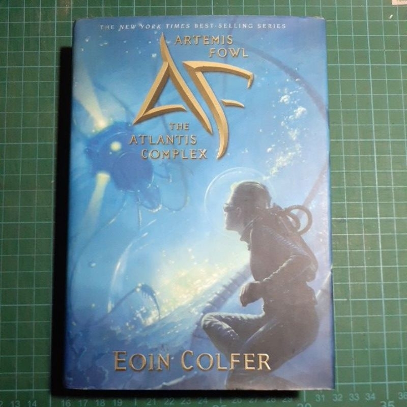 Artemis Fowl The Atlantis Complex by Eoin Colfer | Preloved | Painted ...