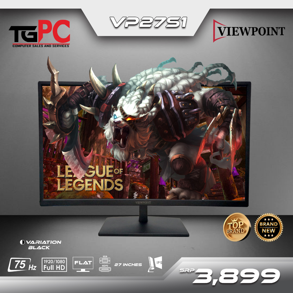 Viewpoint 27 inches 75hz Flat ips VP27S1 | Viewpoint 19, 20, 22, 24 ...