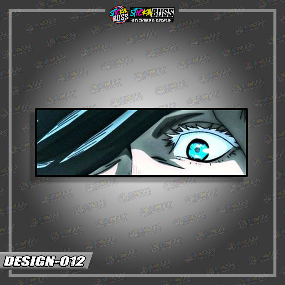 JUJUTSU KAISEN PART 1 | ANIME EYE SLAP STICKER【VINYL PRINTED ...