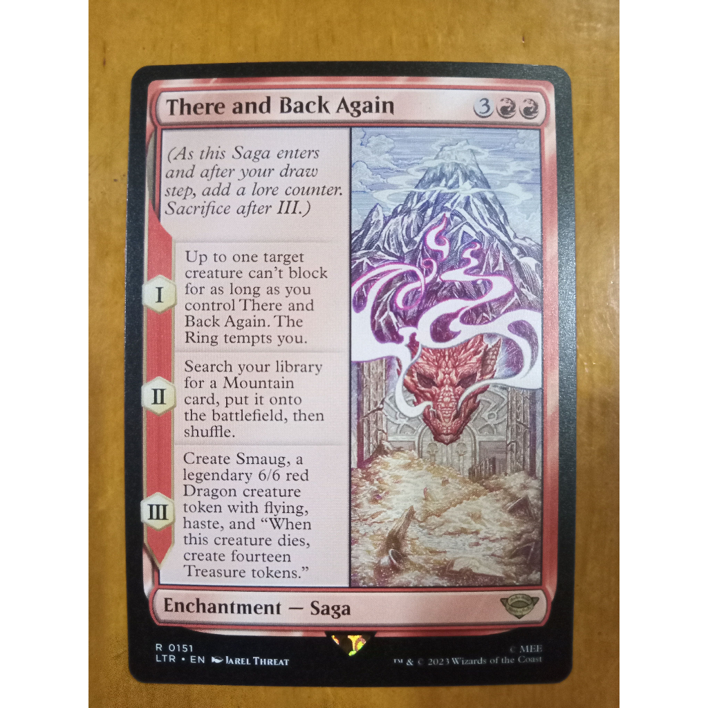 MTG Magic: the Gathering There and Back Again Lord of the Rings Middle-earth (LTR) #151 Rare ...
