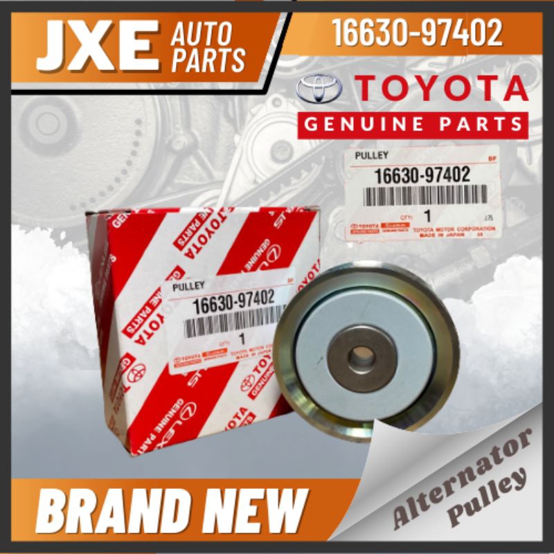 Toyota Pulley for Avanza Veloz Daihatsu Xenia (16630-97402) Genuine ...