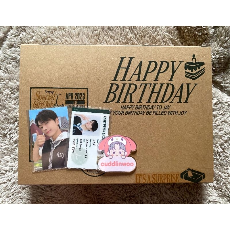 ENHYPEN - JAY BIRTHDAY MD SPECIAL PACKAGE / PHOTOCARD LICENSE CARD ...
