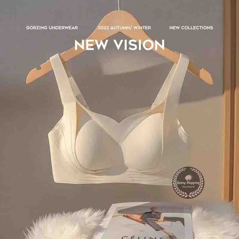 Sunny Japanese Pull Up Push Up Wireless Seamless Bra #SB19 | Shopee ...
