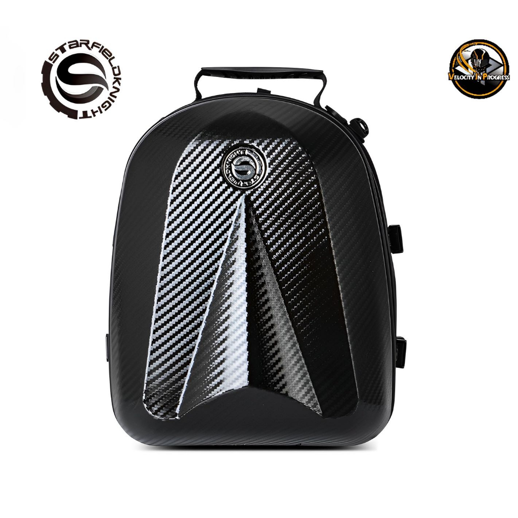 Star field Knight SKB-339 Rear Seat Bag Carbon Fiber Hard Shell Bag ...