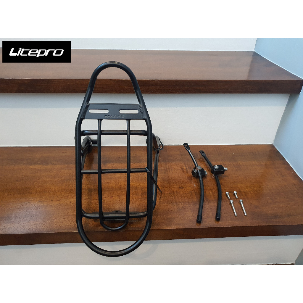 LITEPRO Adjustable Aluminum Rear Rack Carrier for 22" 20" 18" 16" Dahon ...