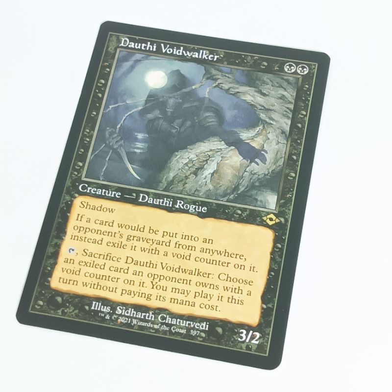MTG Card DAUTHI VOIDWALKER Magic the Gathering Trading Card Game Black ...
