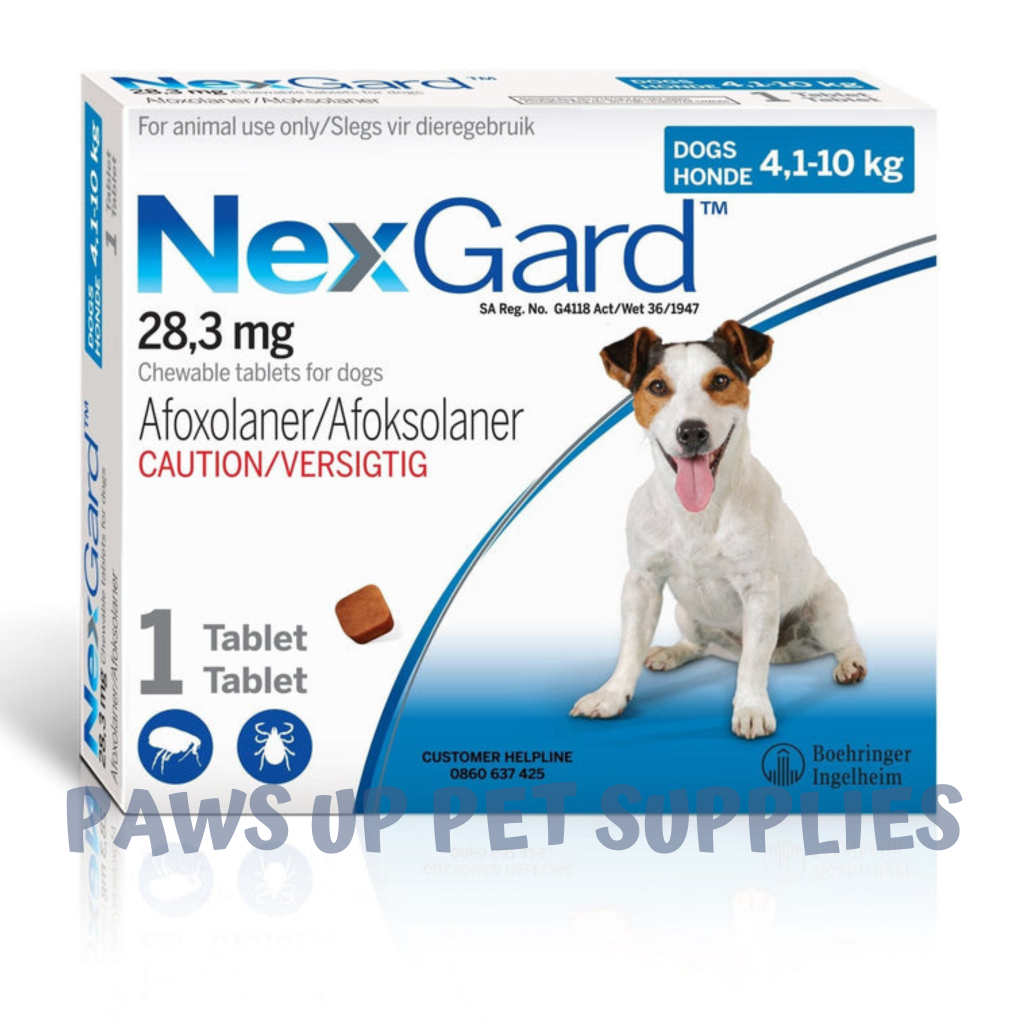 NexGard / NexGard Spectra Chewable Tablet for Dogs (1 TABLET) with FREE ...