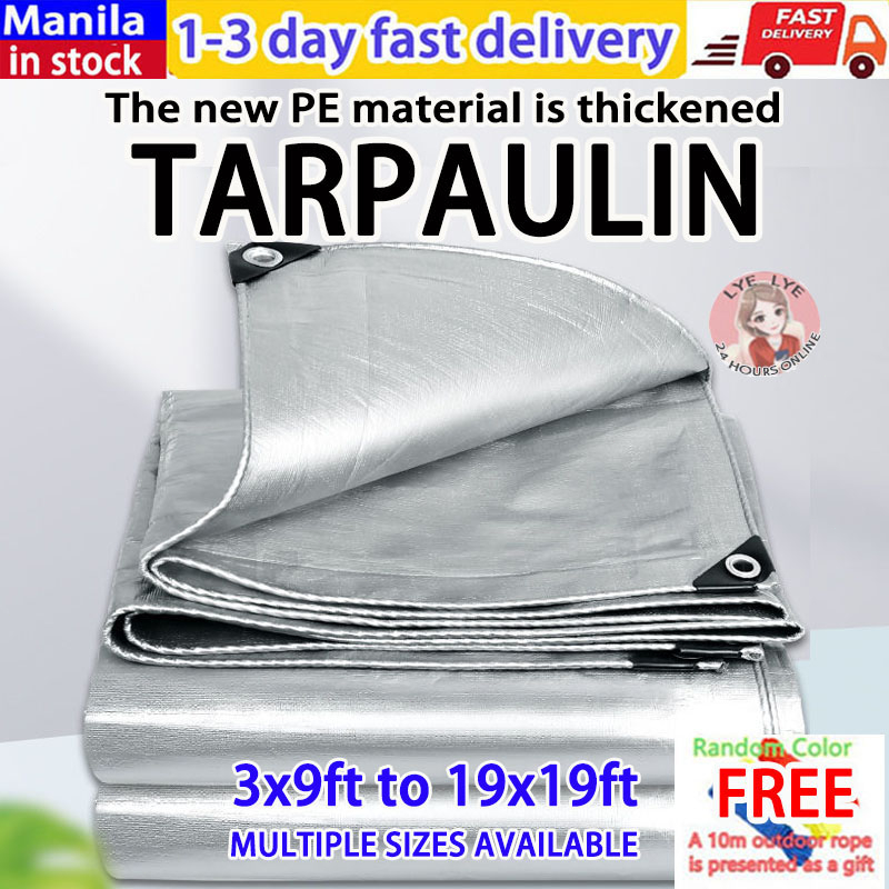 new canvas increase thick Original 6x13FT trapal waterproof makapal ...