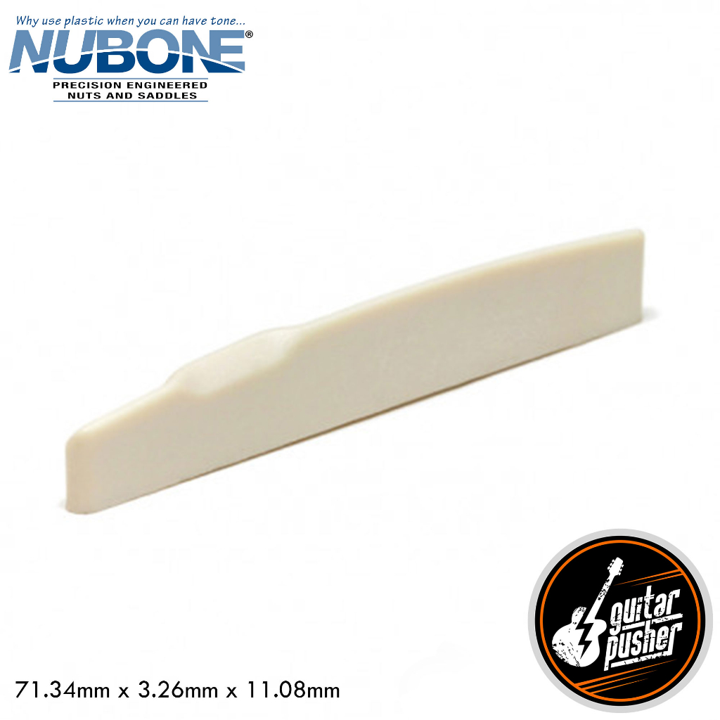 Graphtech NuBone Acoustic Saddle - Gibson Style LC-9400-00 | Shopee Philippines
