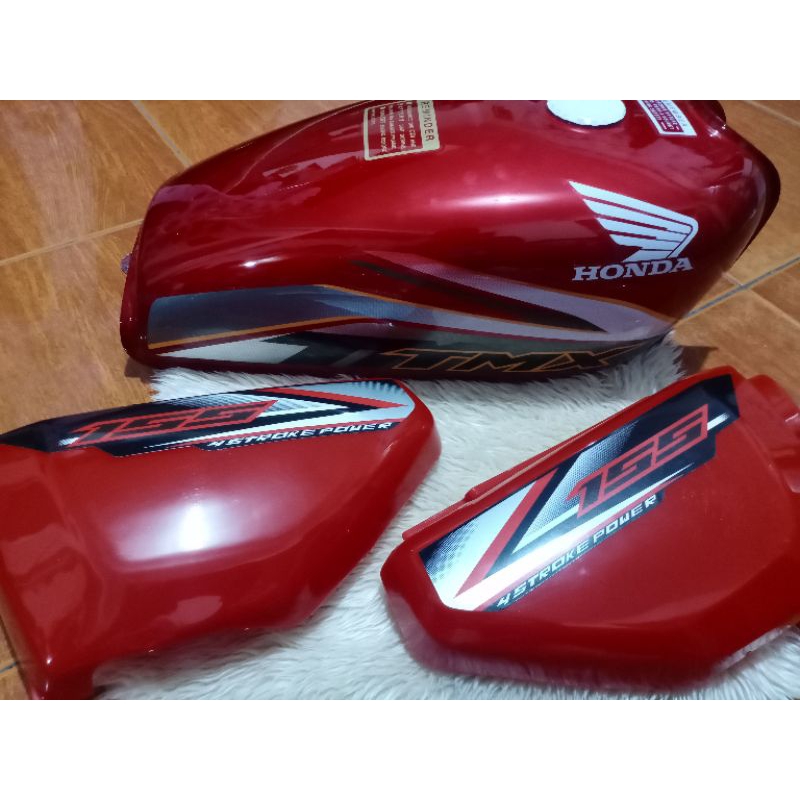 Fuel tank Tmx 155 with side cover 2pcs set (Gas Tank) | Shopee Philippines