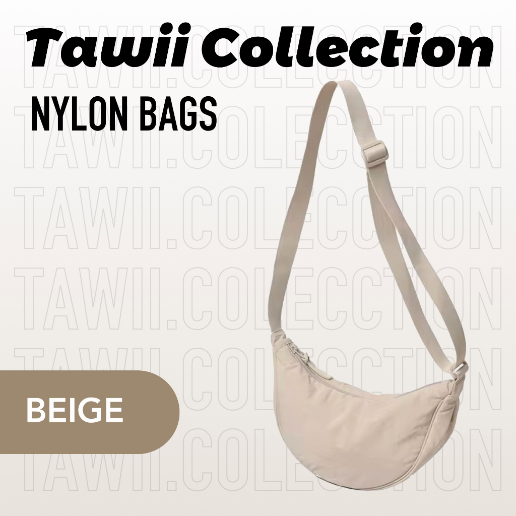 Tawii. dumpling bags water proof uniqol Nylon sling bag for man ...