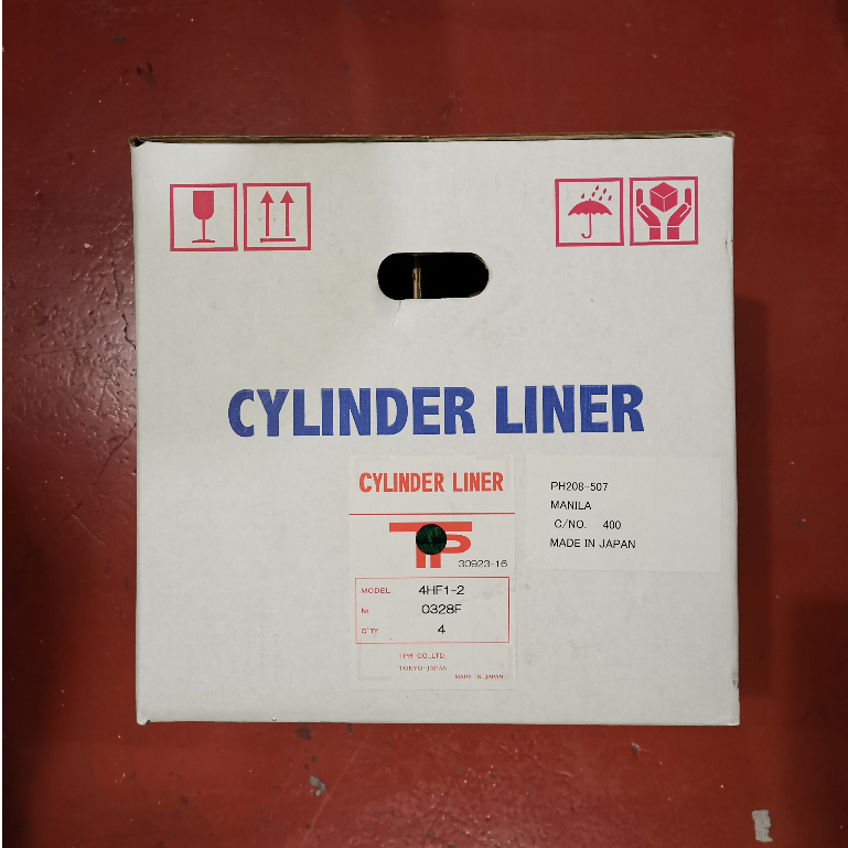 TP Cylinder Liner Set For ISUZU 4HF1 (0328F) (K03-117167) (122mm ...