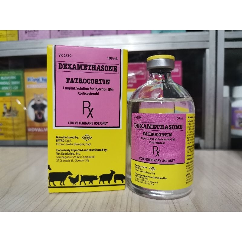 Dexamethasone Fatrocortin 100ml | Shopee Philippines