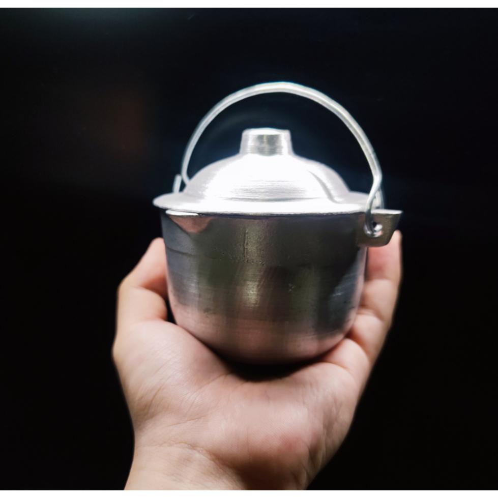 Cast Aluminum Bulilit Caldero - Very Small Only and with ROUGH edges ...