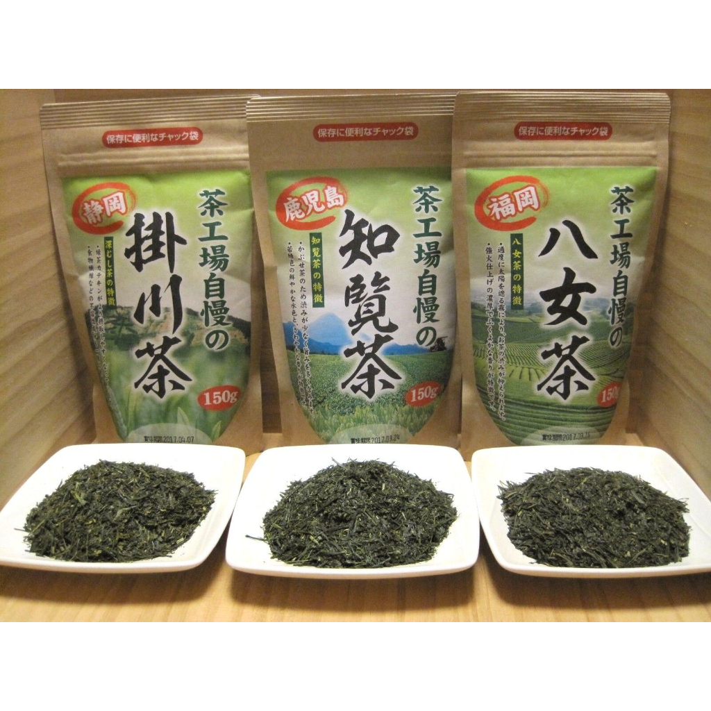 Chirancha, Kakegawacha, Yamecha, Japanese Loose Leaf Green Tea 3 packs ...