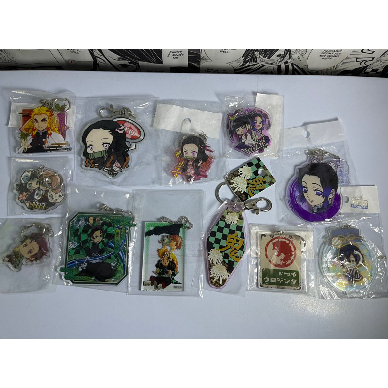Demon Slayer Acrylic Keychains and standee | Shopee Philippines