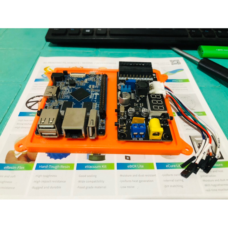 Fuxion Lab UCB version 2 + Orange Pi PC 3D Printed Case(No Cover ...