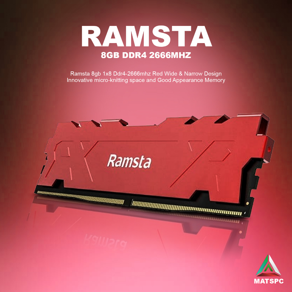Ramsta 8GB DDR4 and DDr3 Desktop ram | Shopee Philippines