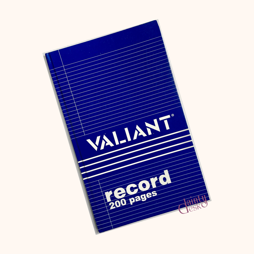 Valiant Record Book (150 pages / 200 pages) | Shopee Philippines