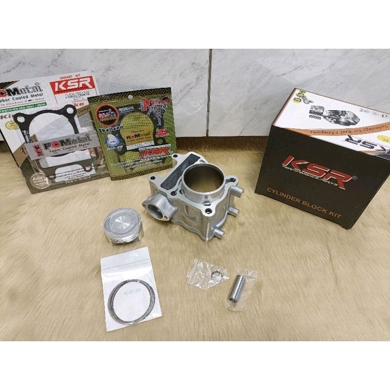 Cylinder Block "Click 150i,Click i 150" (57.3mm/Standard) KSR Thailand ...