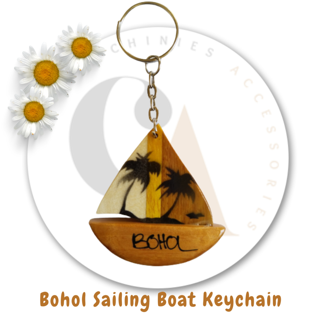 Bohol Sailing Boat / Bangka Keychain Souvenirs (sold per piece and ...