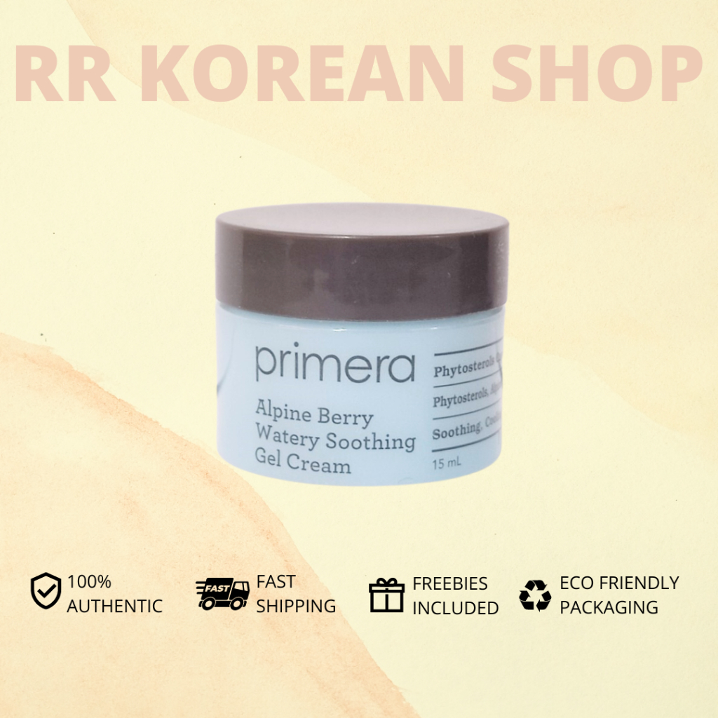 PRIMERA Alpine Berry Watery Soothing Gel Cream 15 ml | Shopee Philippines