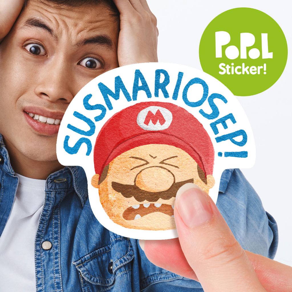 Popol - Nakakastress Funny Laminated Sticker for Laptop Tumbler Pun ...