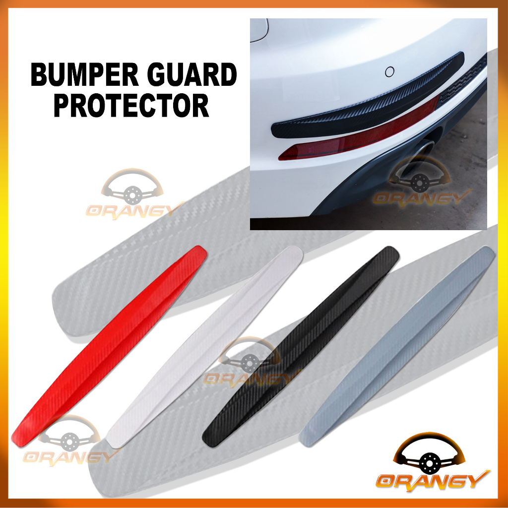 2pcs Anti Collision Strips (40cmx5cm) for Car Front And Rear Bumper ...