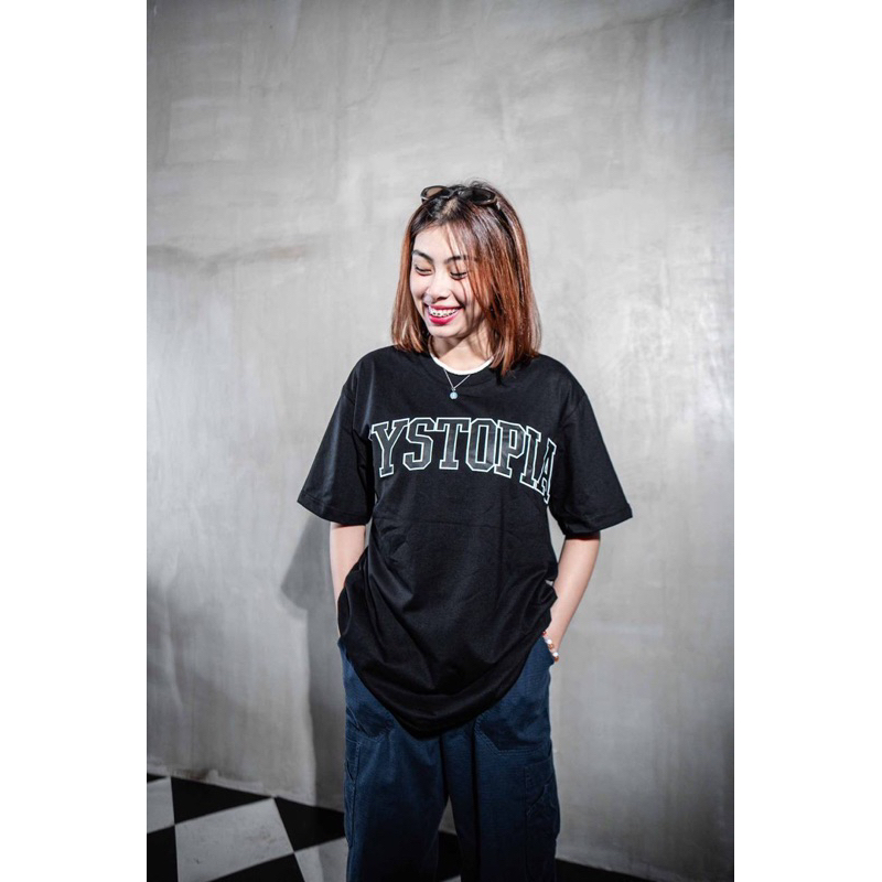 Dystopia® "Clean Logo" Black Colorway | Shopee Philippines