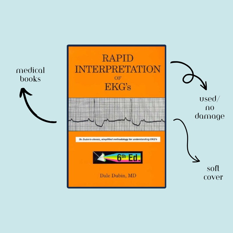 Rapid Interpretation of EKG's, Sixth Edition | Shopee Philippines Rapid Interpretation of EKG's, Sixth Edition | Shopee Philippines