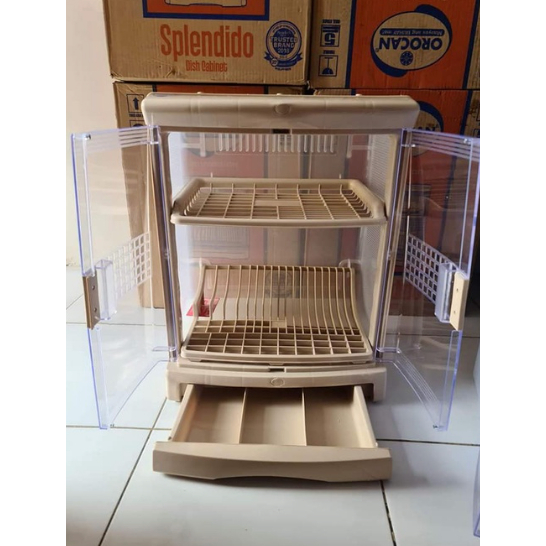 FALCON Orocan Splendido Dish Cabinet Dish Organizer | Shopee Philippines