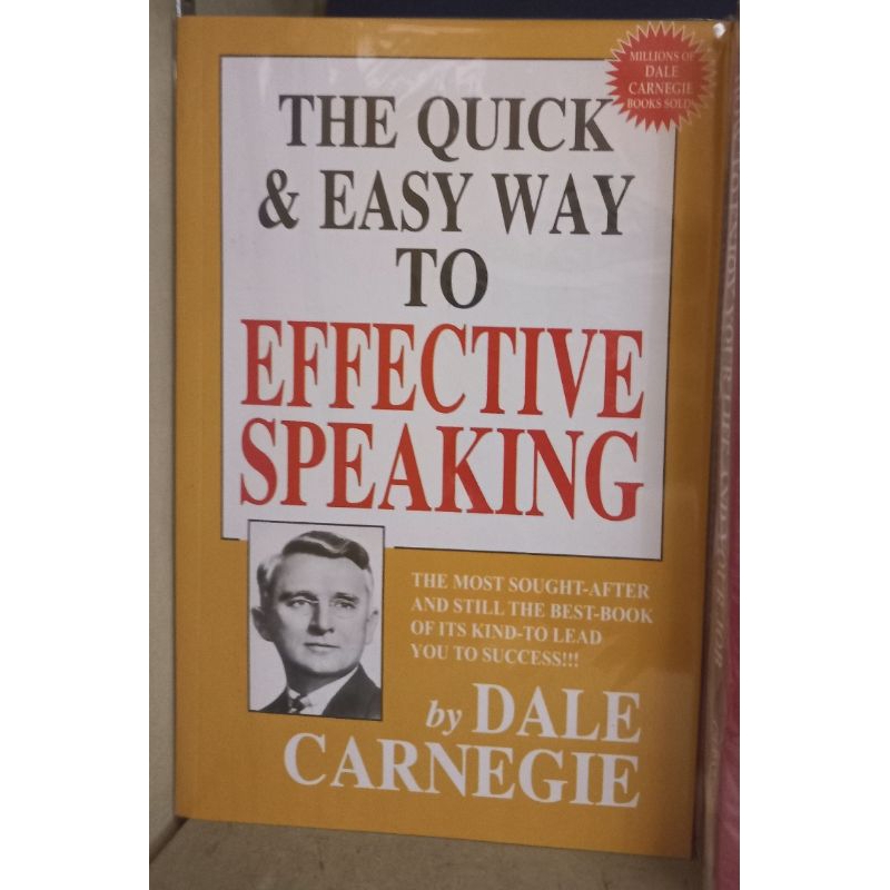 The Quick & Easy Way to Effective Speaking by Dale Carnegie | Shopee ...