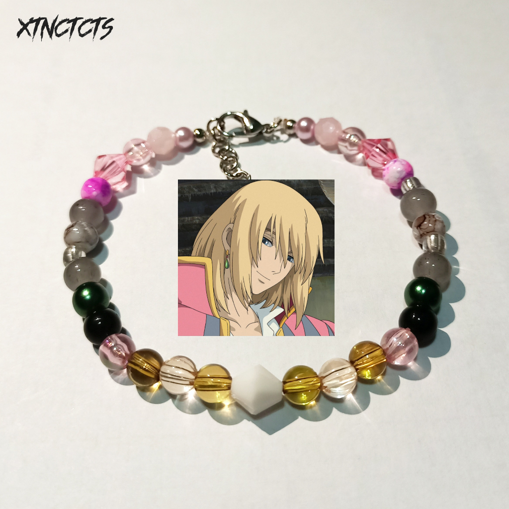 Howl's Moving Castle Theme Beads Bracelet Unisex, Studio Ghibli ...