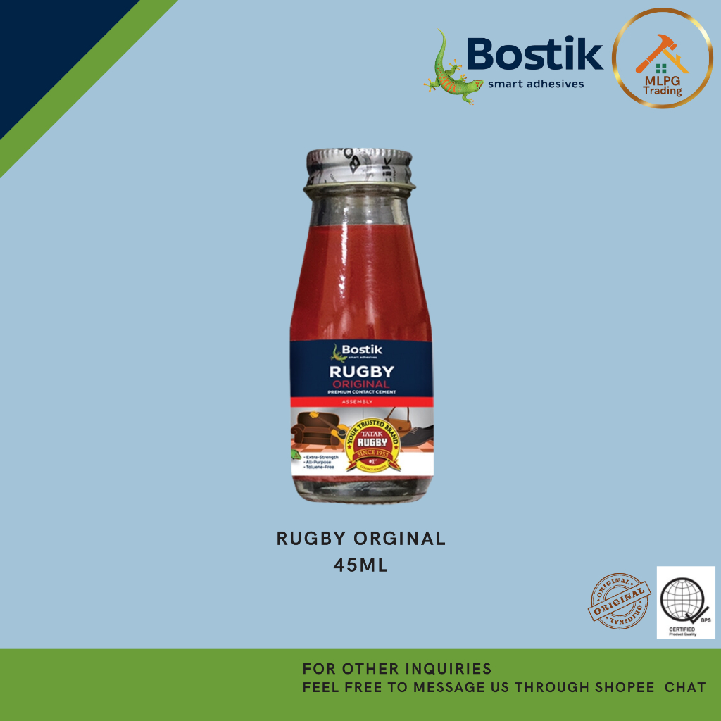 Bostik Rugby Original Contact Cement 45ML | Shopee Philippines