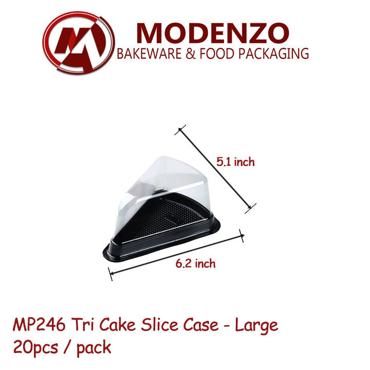 MP246 Tri Cake Slice Case - Large (20pcs per pack) | Shopee Philippines