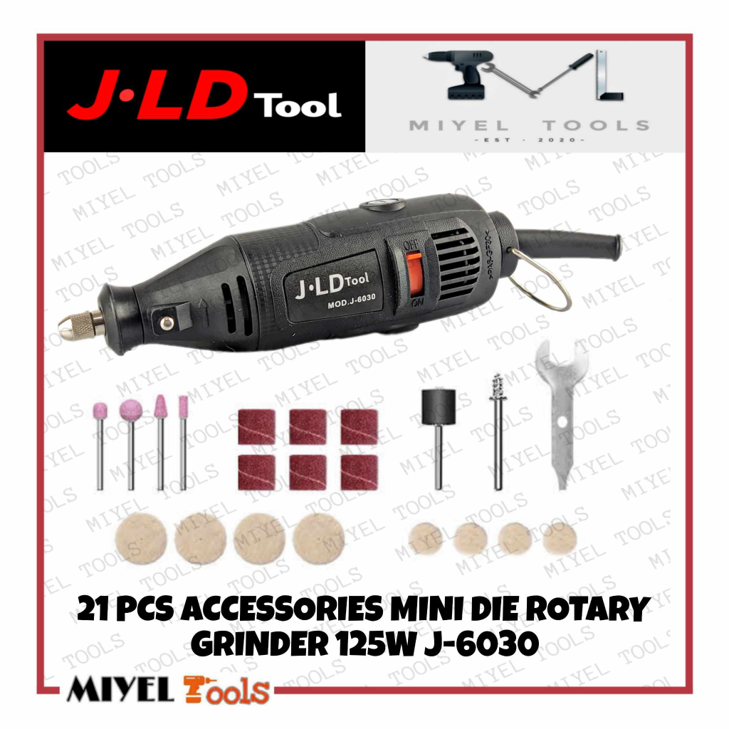 JLD Tools Mini Die Rotary Grinder 125W J6030 | Shopee Philippines