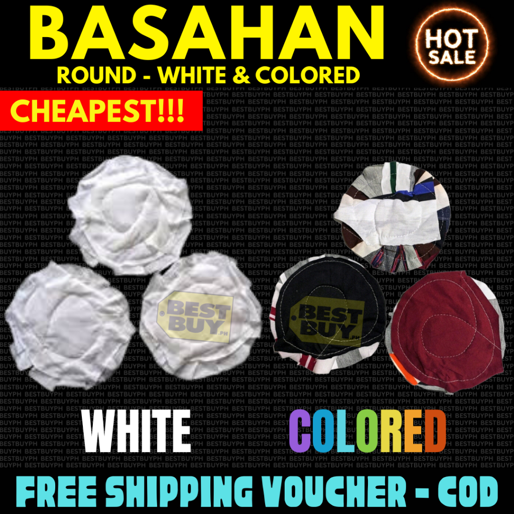 Basahang Bilog - Round Rags | Shopee Philippines