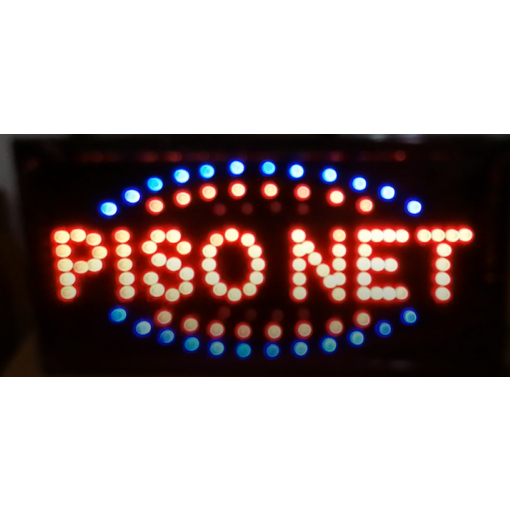 PISO NET LED DISPLAY BOARD SIGNAGE LED LIGHT ENERGY SAVING LIGHT ...