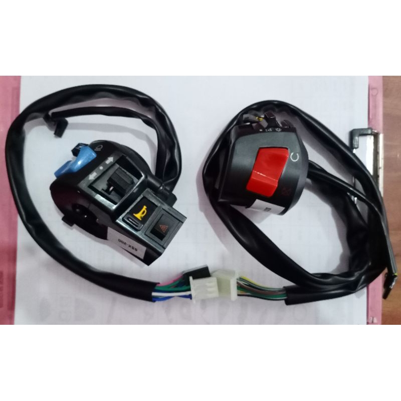 RUSI SSX200 HANDLE SWITCH SET LEFT HAND and RIGHT HAND BRAND NEW AND ...