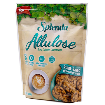SPLENDA ALLULOSE, PLANT BASED ZERO-CALORIE SWEETENER FOR BAKING ...