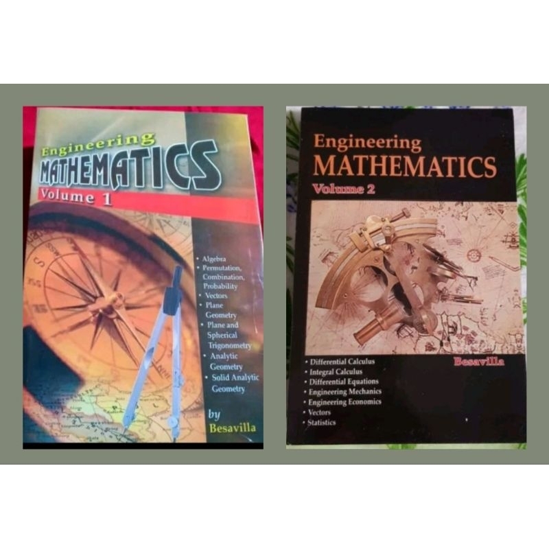 ENGINEERING MATHEMATICS Vol.1 & ENGINEERING MATHEMATICS Vol.2 by ...