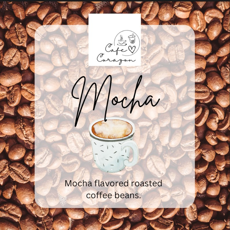 MOCHA FLAVORED BLEND (Cafe Corazon Beans) | Shopee Philippines